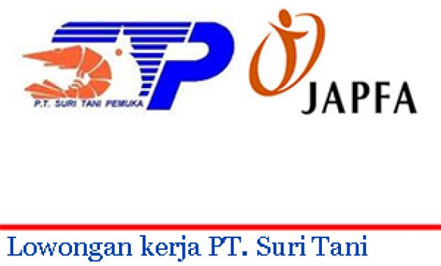Lowongan kerja PT. Suri Tani Pemuka (Japfa Group)